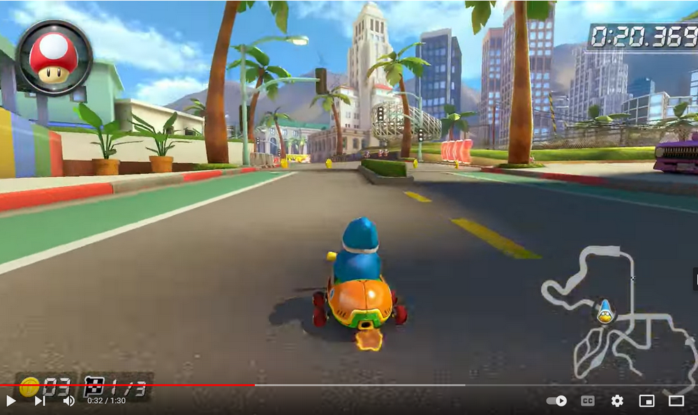 Watch This New Mario Kart Track Take You On a Joyride Through L.A. ~ L ...