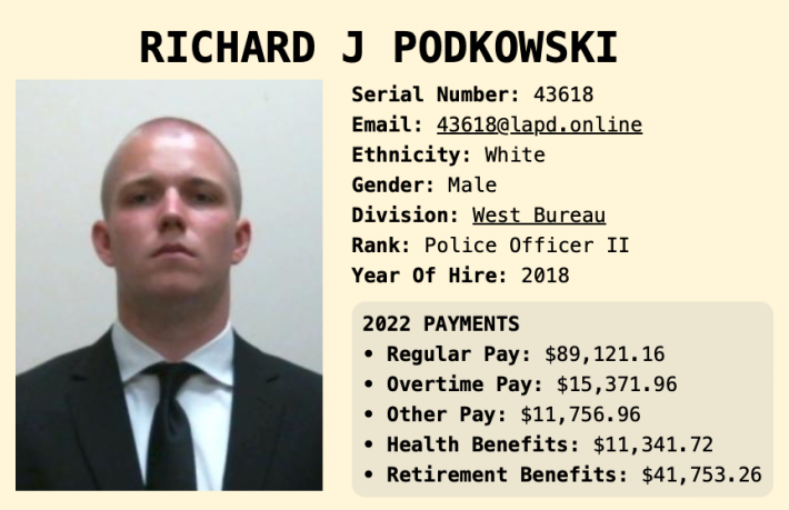 LAPD Officer Released on $30,000 Bond Following Arrest For Assault With ...