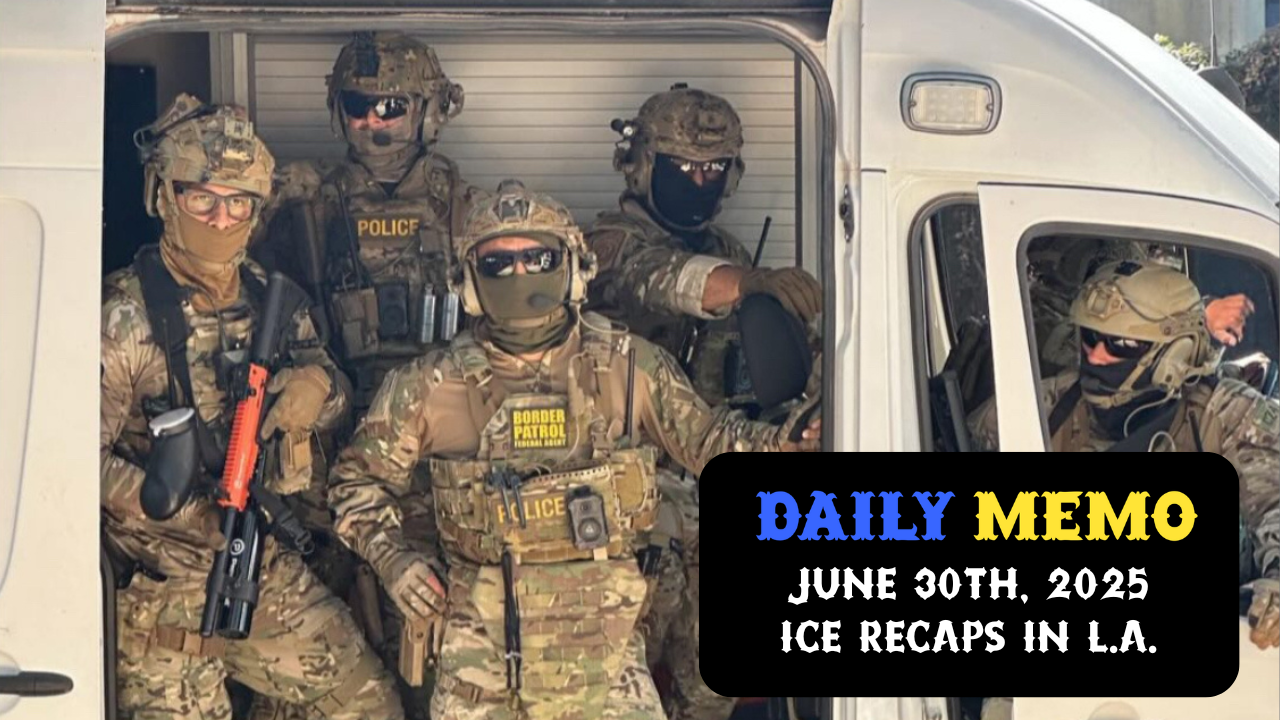 Daily Memo: I.C.E. Returns to Home Depots After Raiding Street Vendors ...