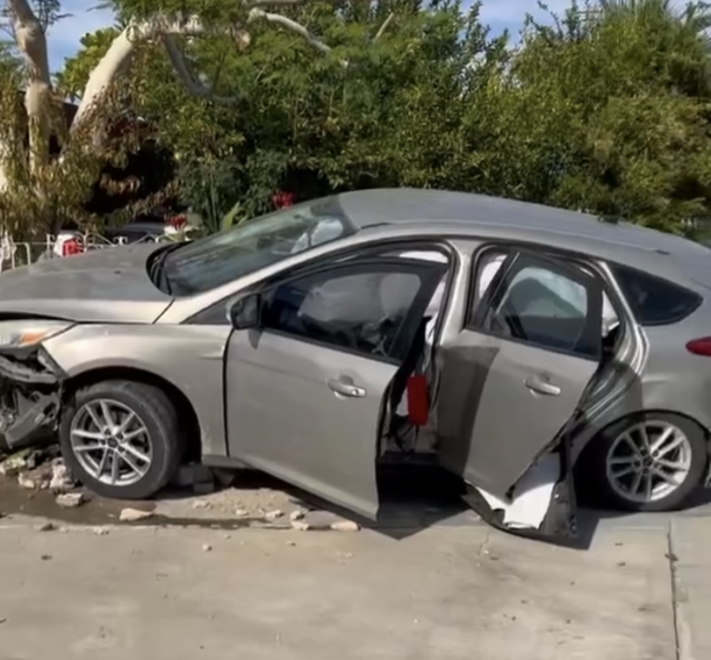 Vehicle With Children Inside Crashes in Indio After ICE Attempted to ...