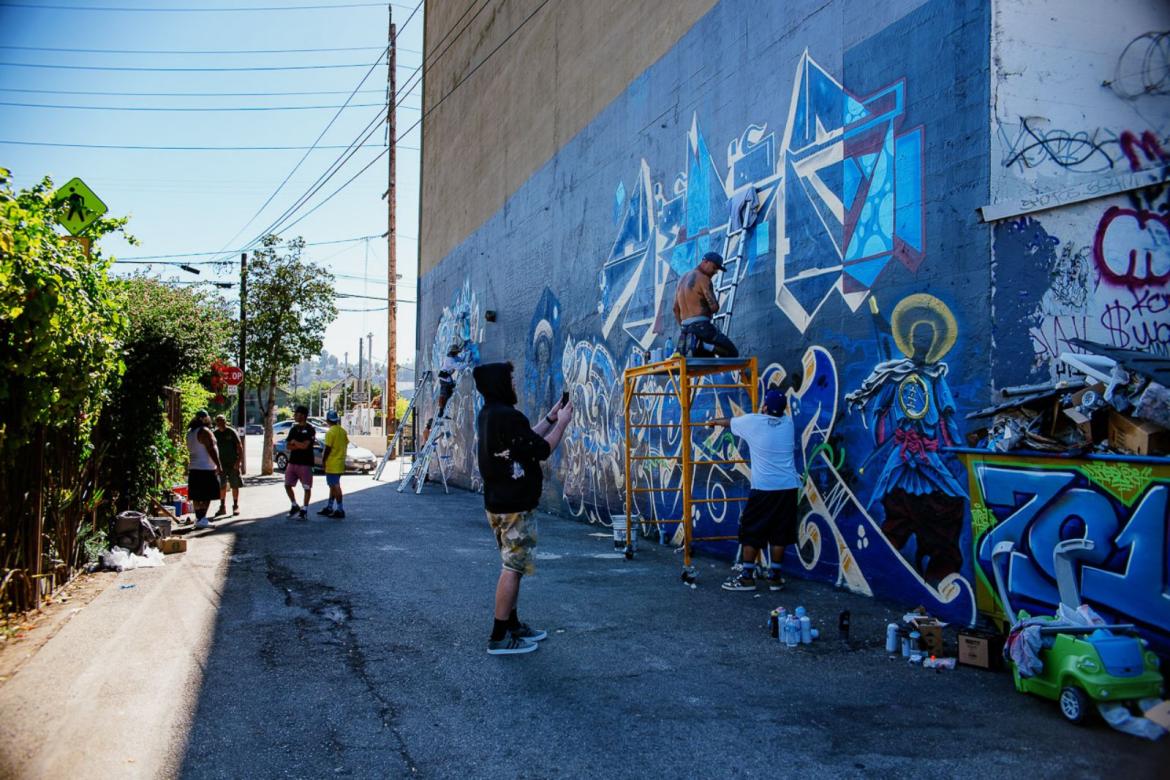Amid the 'Whitewashing' of Murals in Highland Park, These L.A. Graffiti ...
