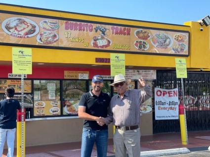 Burrito Track in Whittier, Which Offers 17 Types of Breakfast Burritos ...