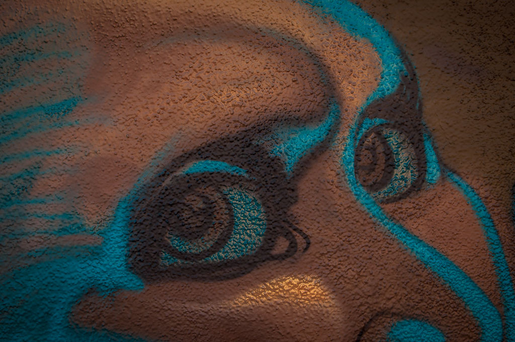 New Mural From Mear One at Tee Shirt Spot ~ Lincoln Heights