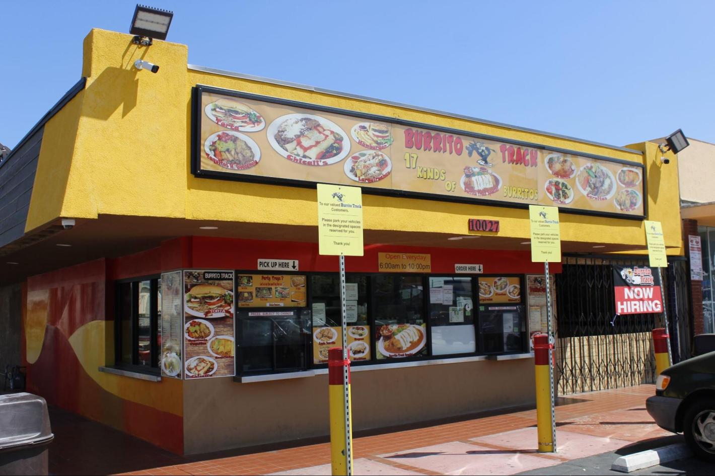 Burrito Track in Whittier, Which Offers 17 Types of Breakfast Burritos ...