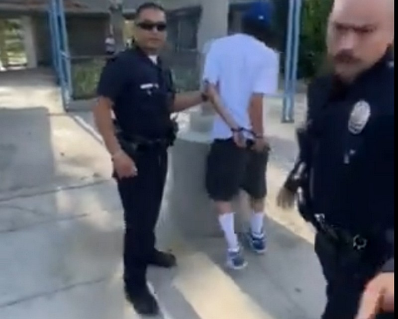 Teen Volunteer Arrested While Filming at LAPD-Sponsored Movie Night In Harbor City ~ L.A. TACO